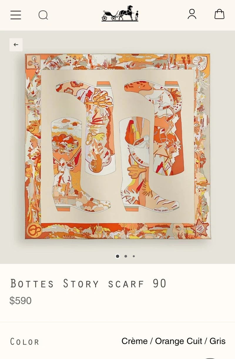 Hermes Scarf