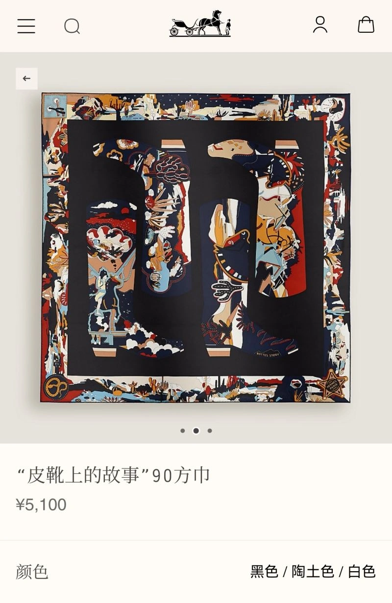 Hermes Scarf