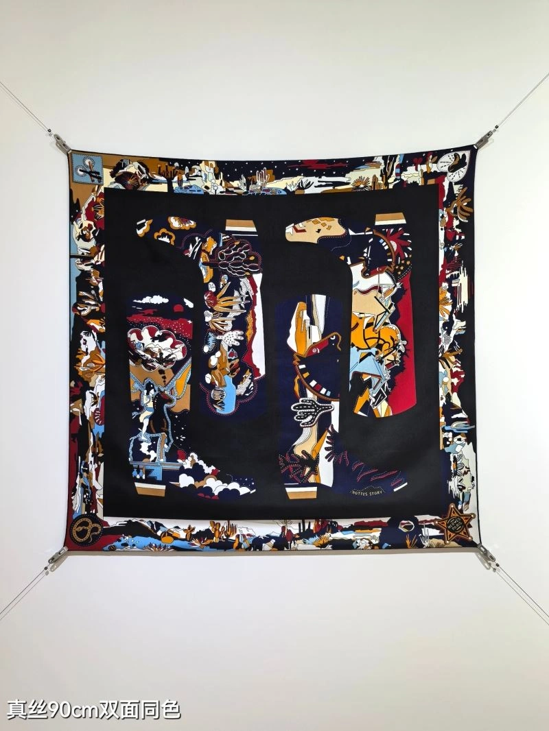 Top mirror Hermes Scarf