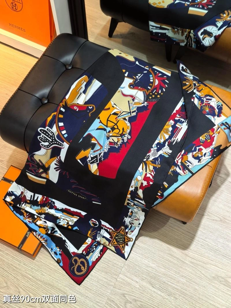 Top mirror Hermes Scarf