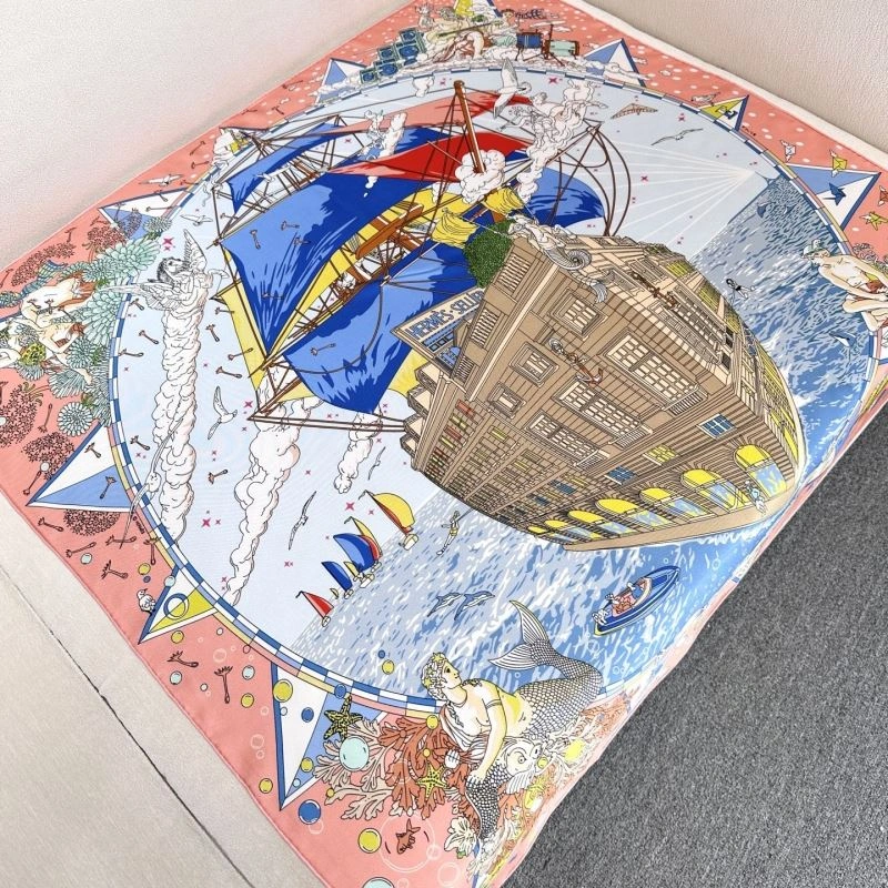 Top mirror Hermes Scarf