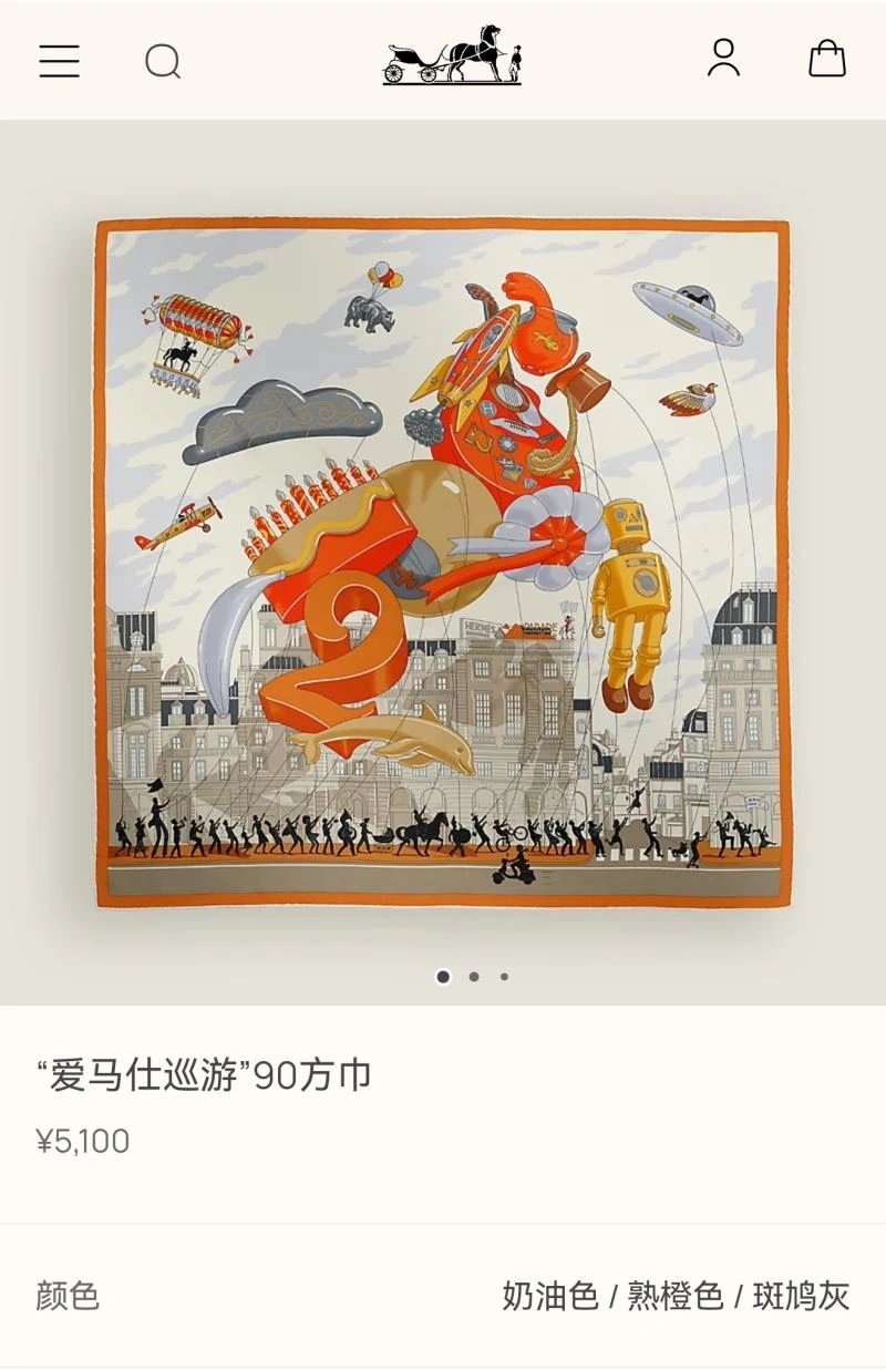 Hermes Scarf