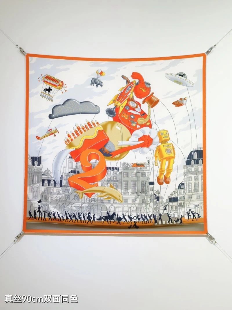 Genuine Hermes Scarf