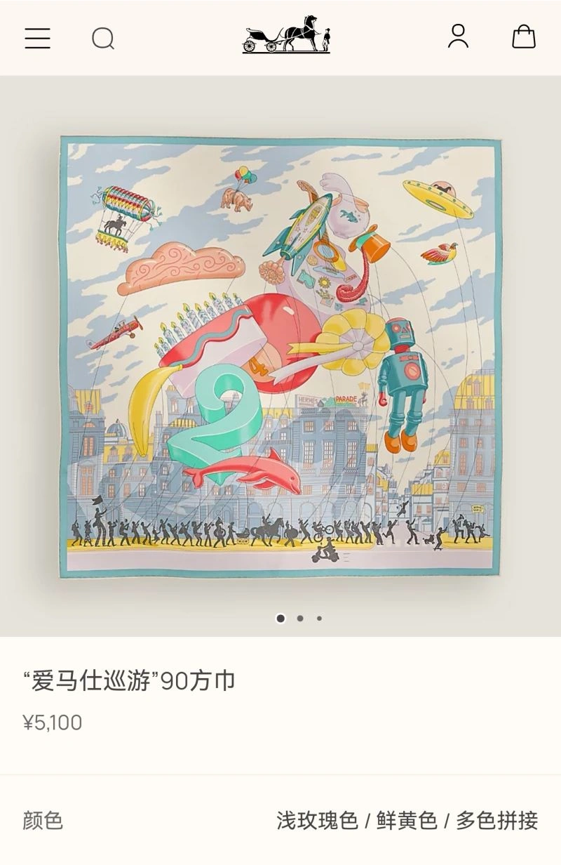 Hermes Scarf