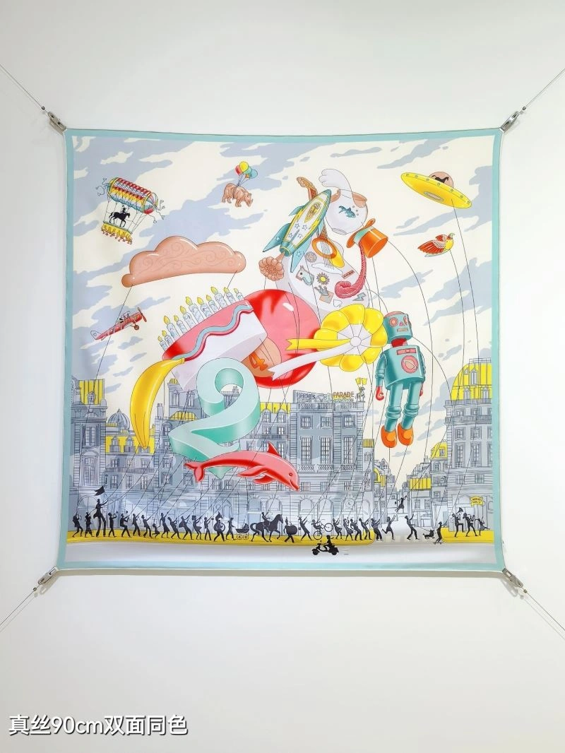 Real Hermes Scarf