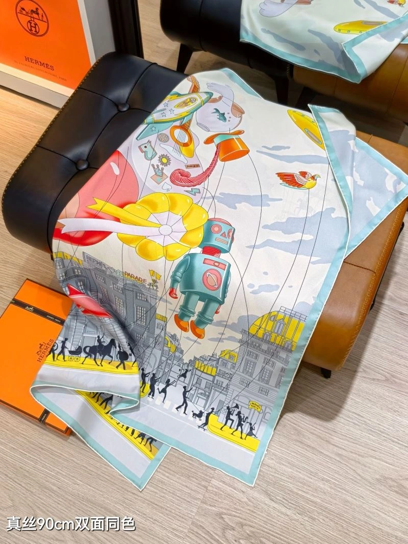 Real Hermes Scarf
