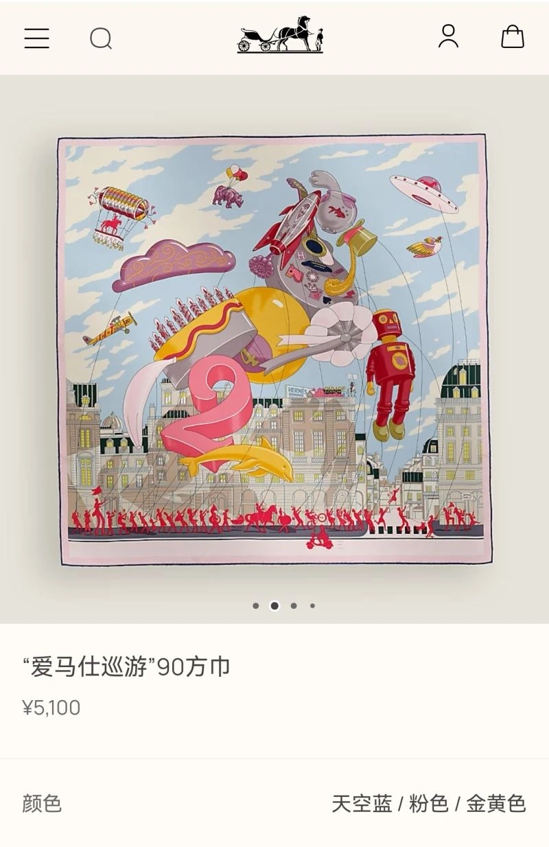 Hermes Scarf