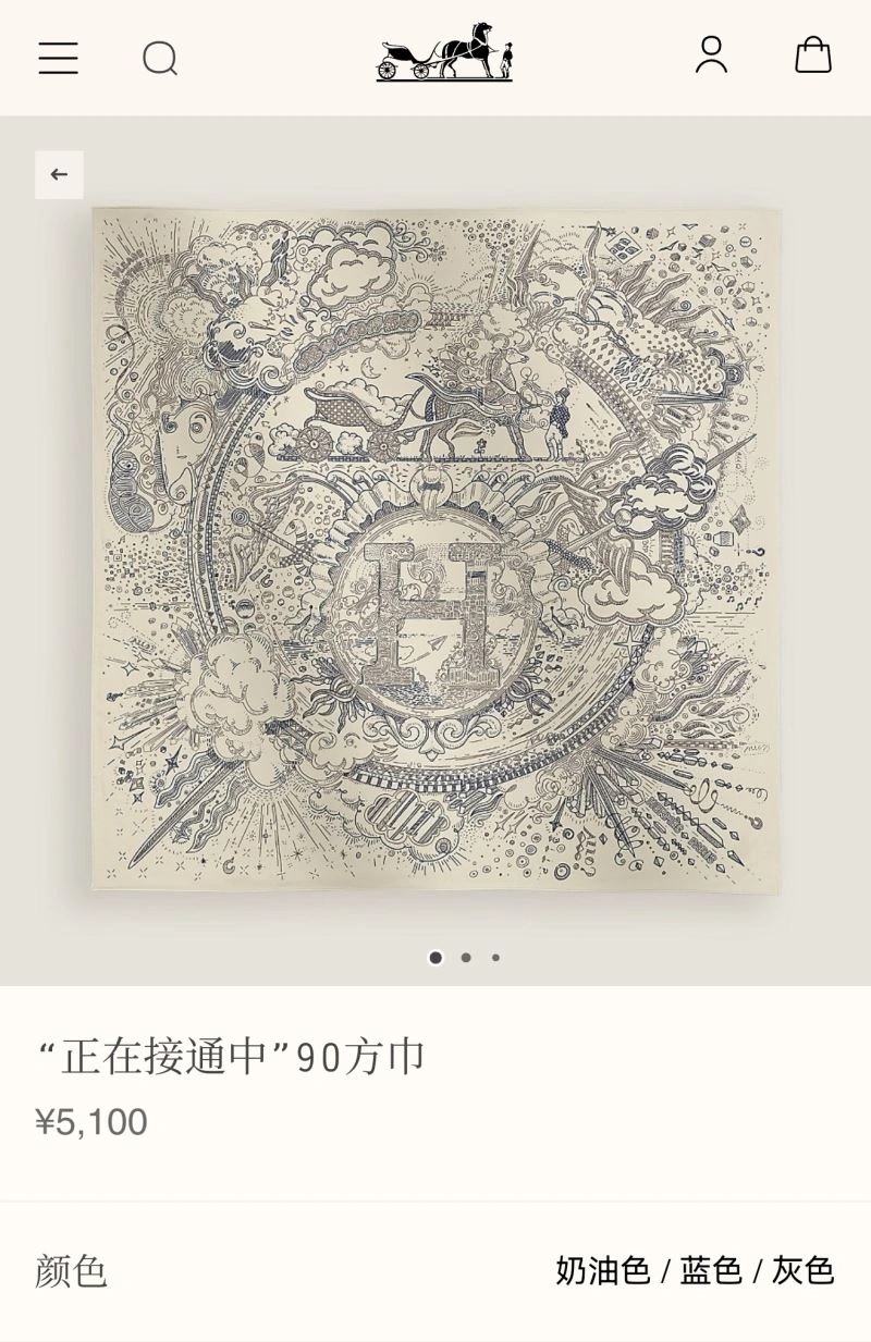 Hermes Scarf