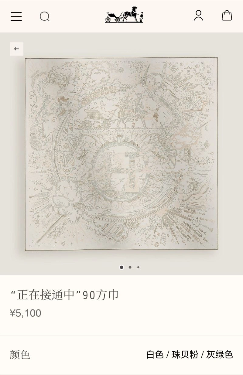 Hermes Scarf