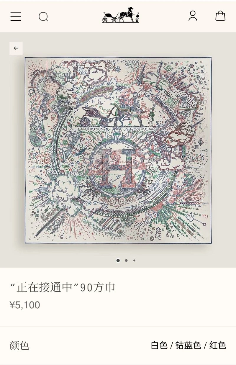 Hermes Scarf