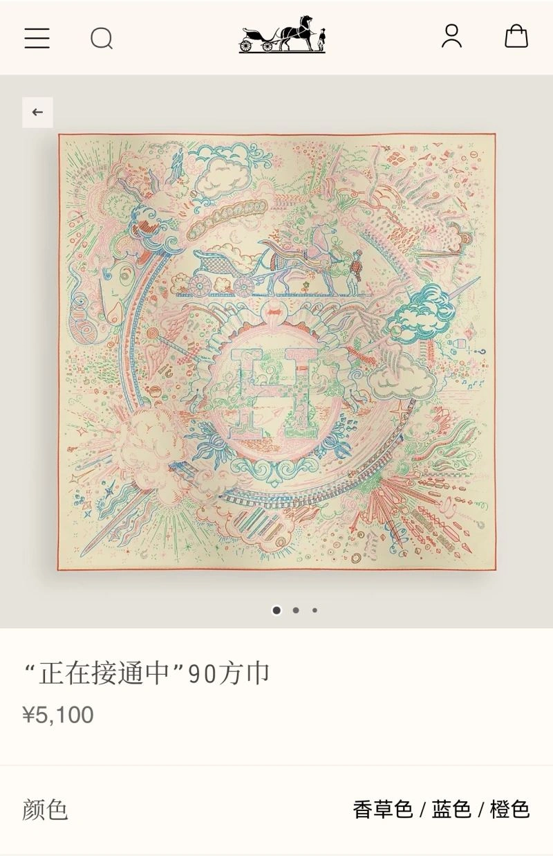 Hermes Scarf