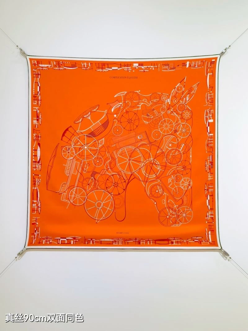 Top mirror Hermes Scarf