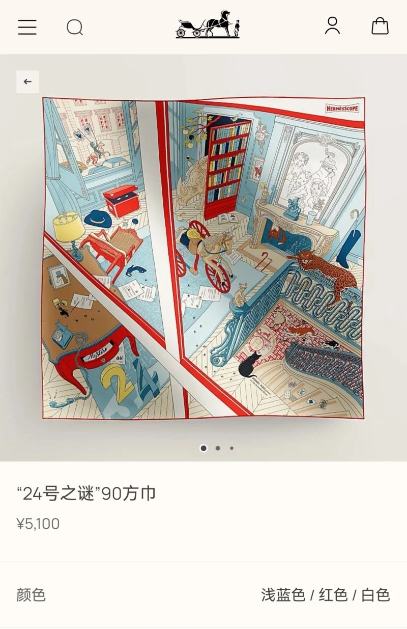 Hermes Scarf