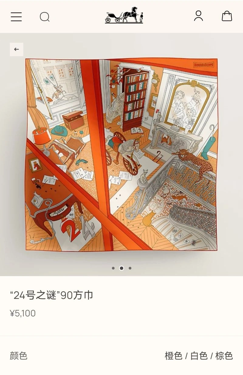 Hermes Scarf