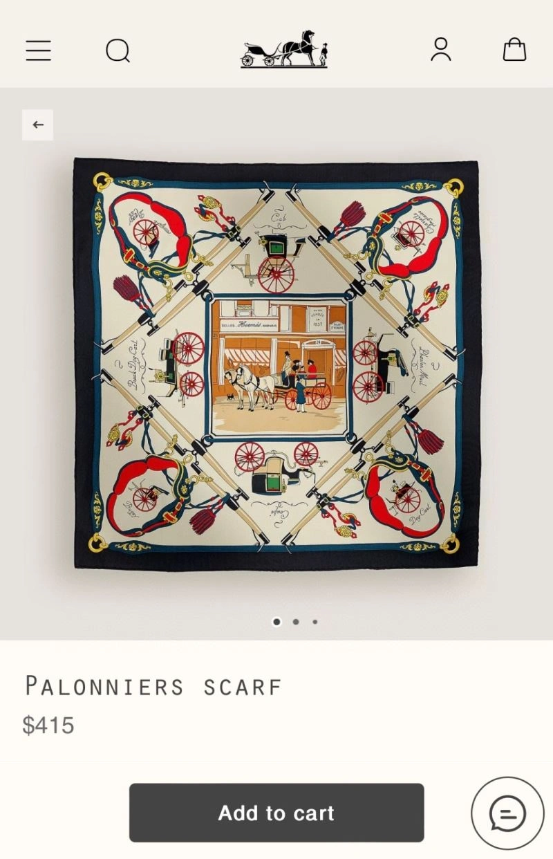Hermes Scarf