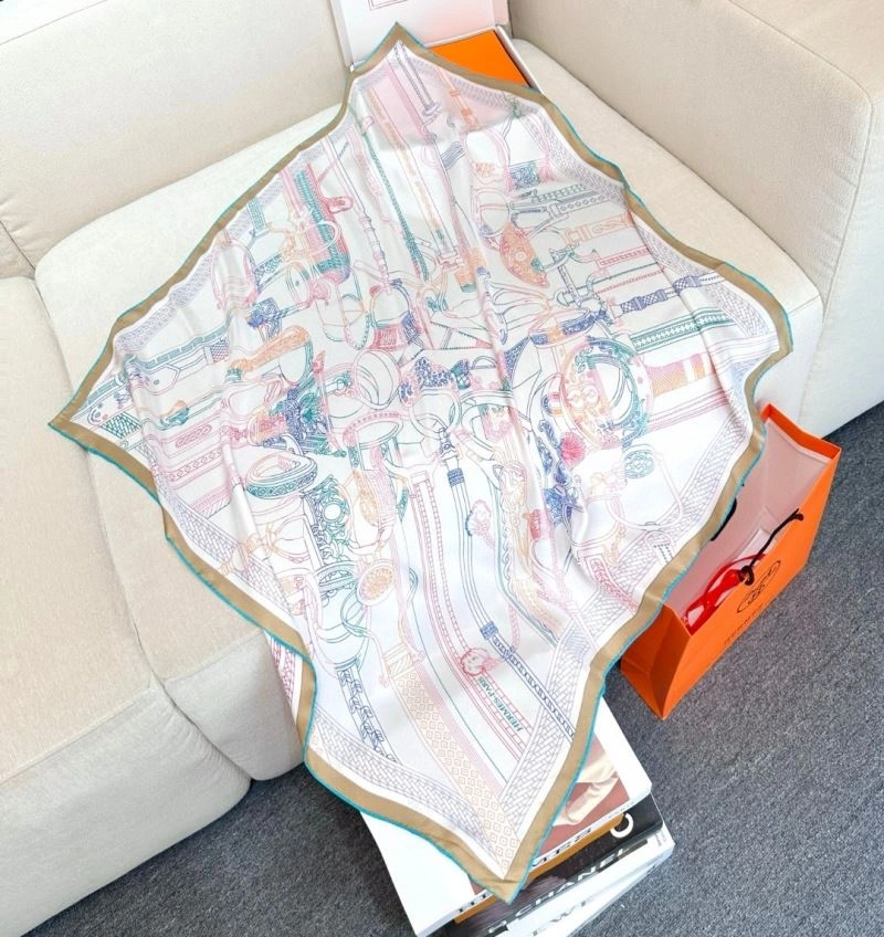 Brand-authenticated Hermes Scarf