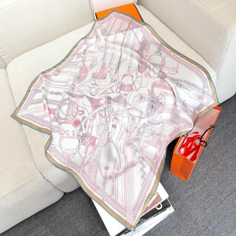 Brand-authenticated Hermes Scarf