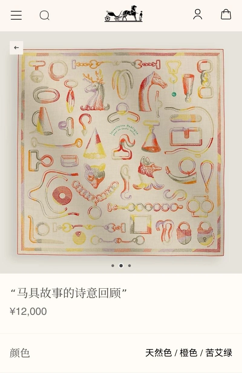 Hermes Scarf
