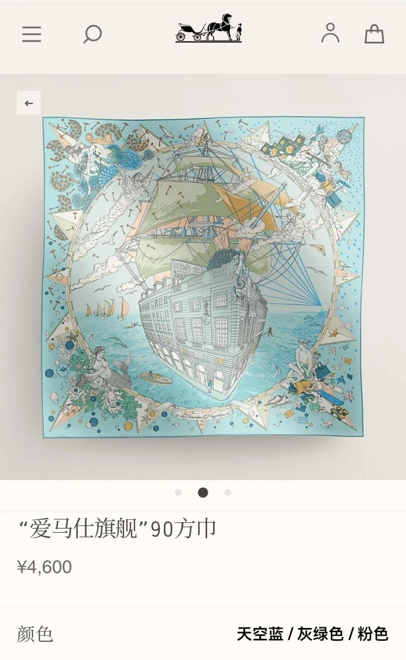 Hermes Scarf