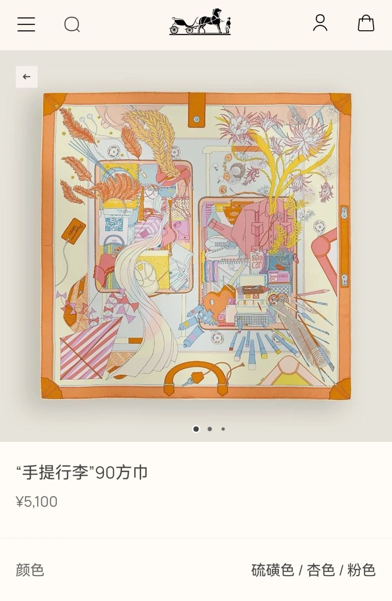 Hermes Scarf