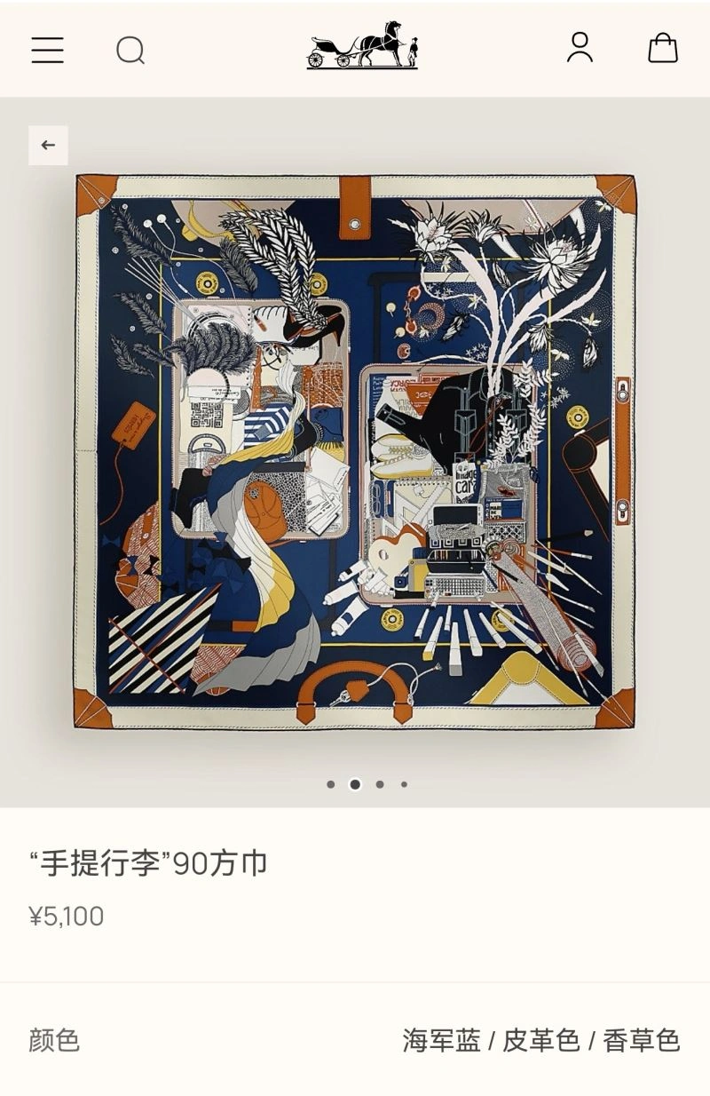 Hermes Scarf