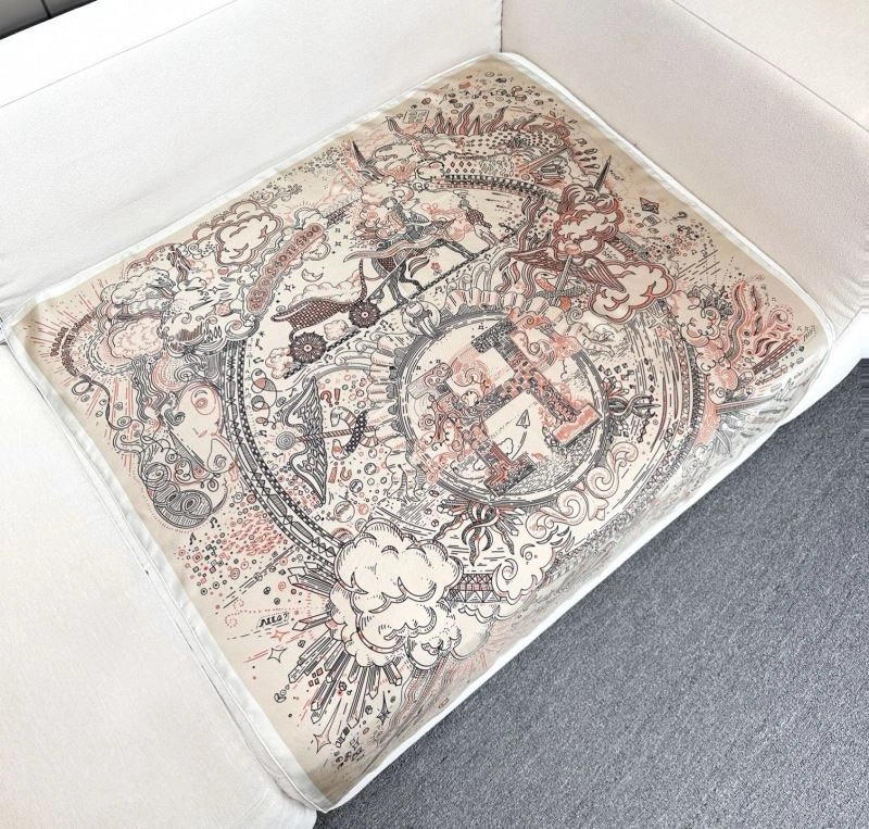 Indistinguishable Hermes Scarf