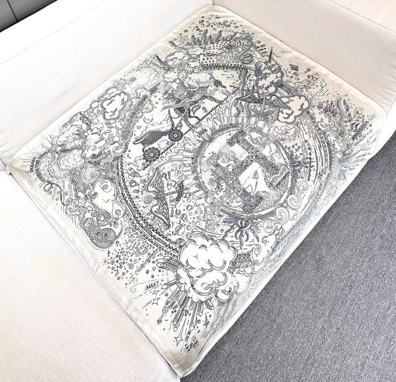 Factory-made Hermes Scarf