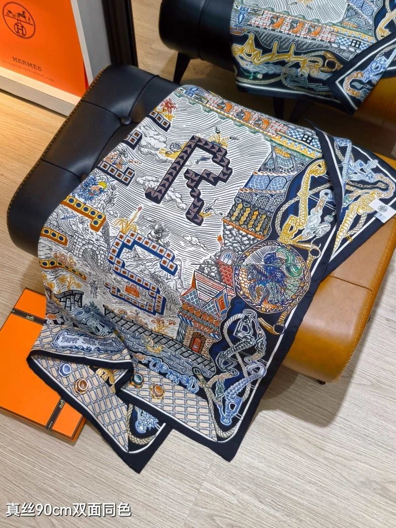 Brand-authenticated Hermes Scarf