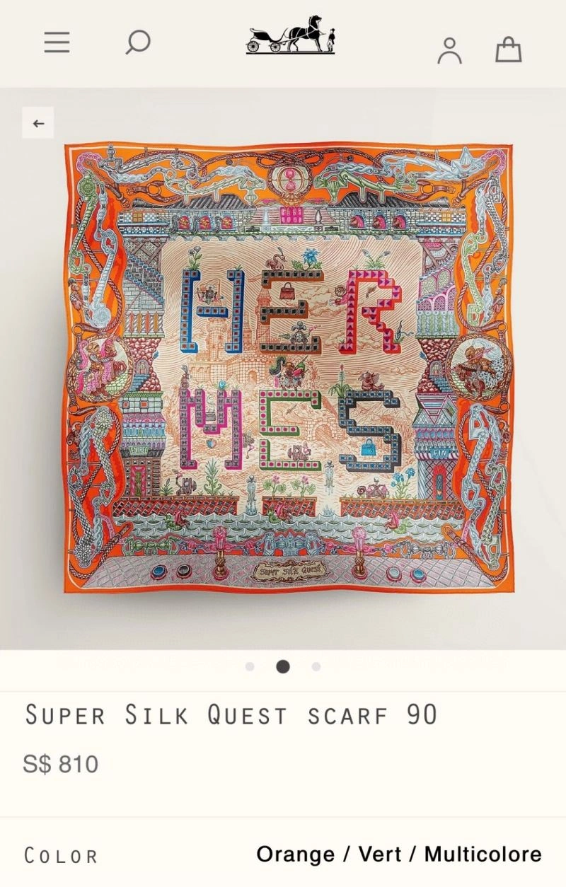 Hermes Scarf