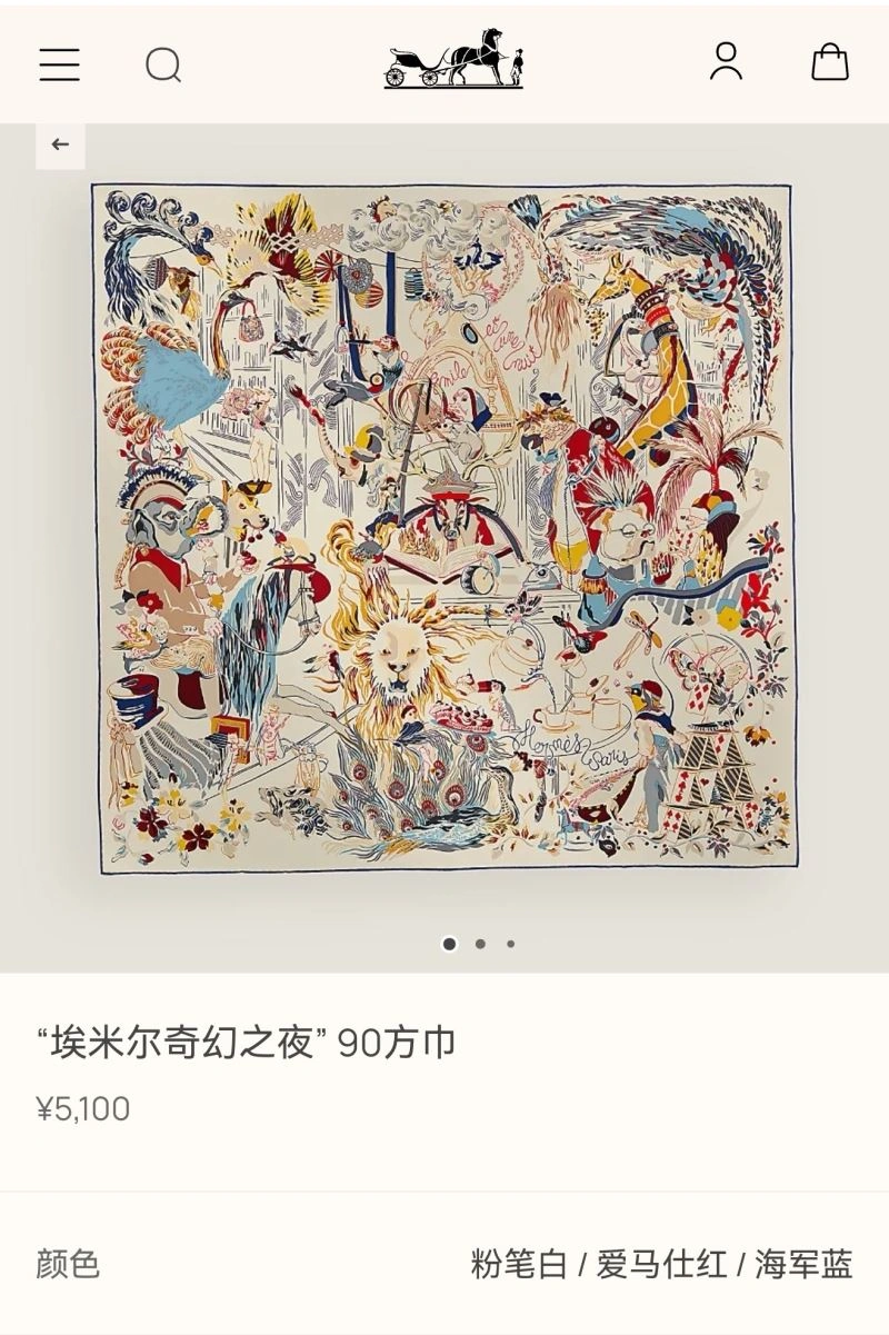 Hermes Scarf