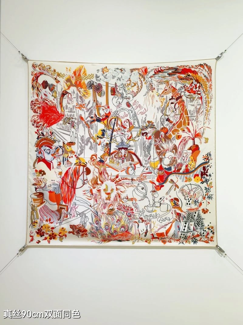 Genuine Hermes Scarf