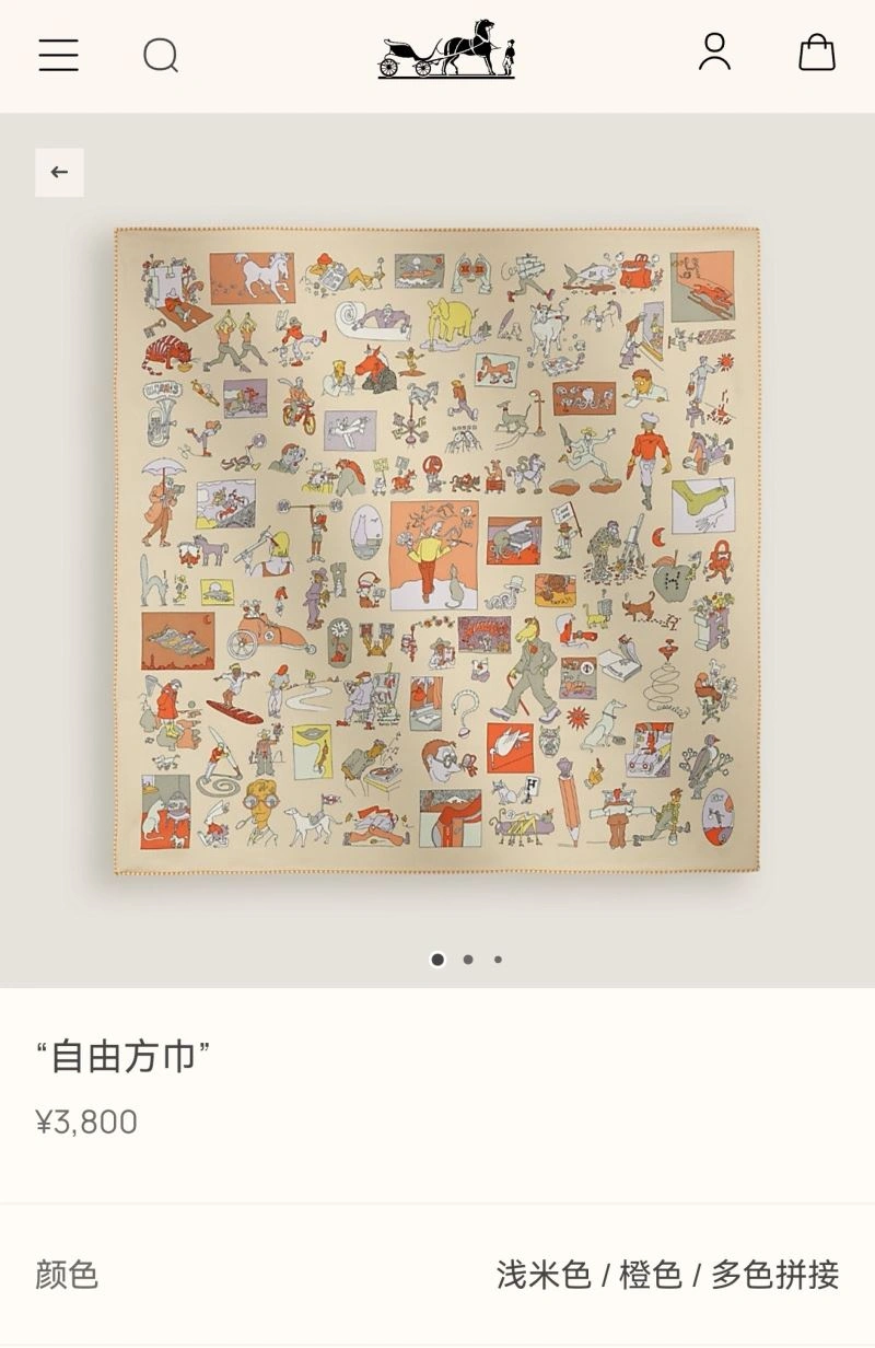 Hermes Scarf