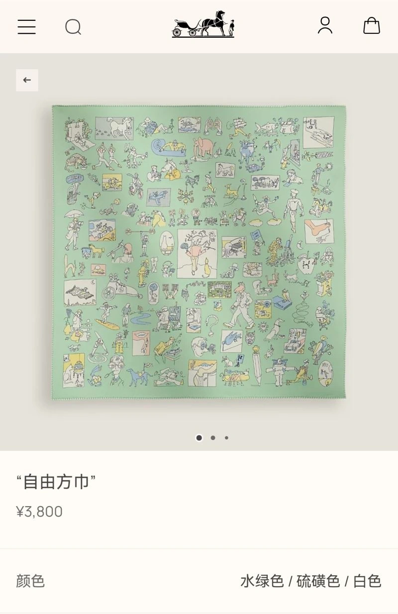Hermes Scarf