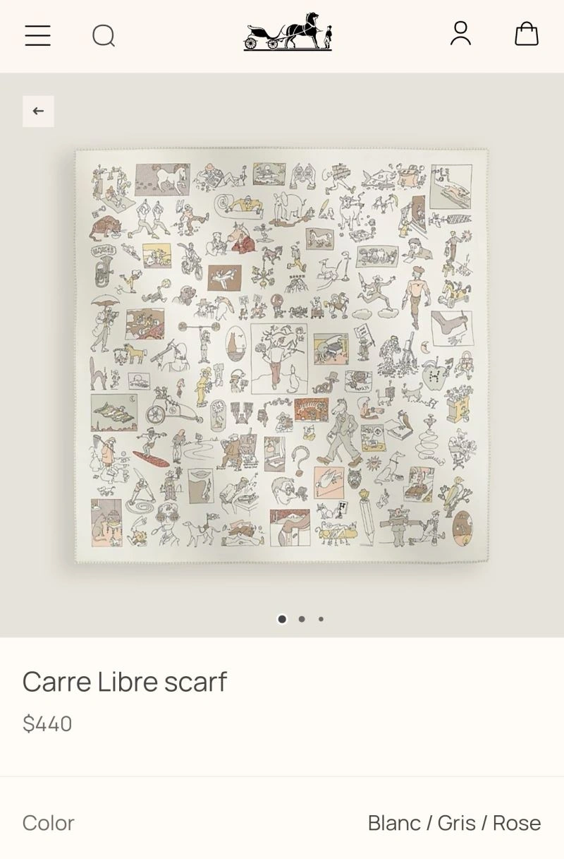 Hermes Scarf