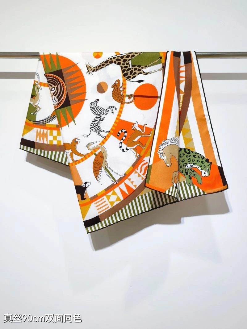 Brand-authenticated Hermes Scarf