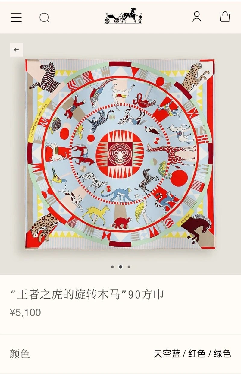 Hermes Scarf