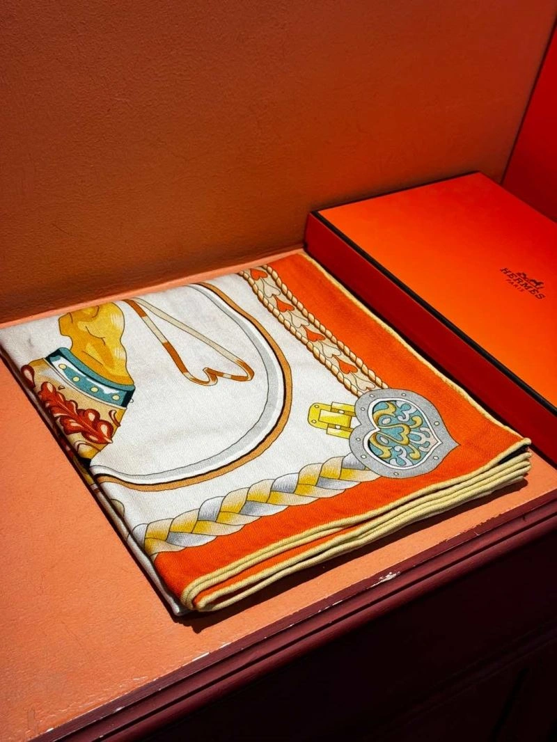 Brand-authenticated Hermes Scarf