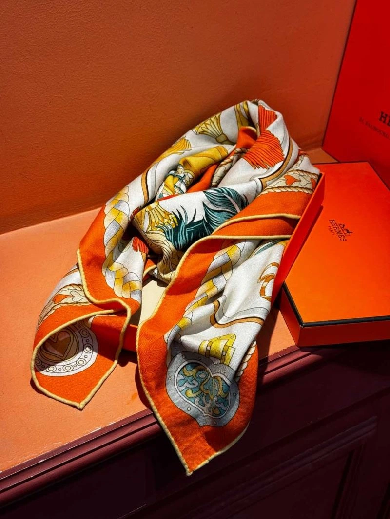 Brand-authenticated Hermes Scarf