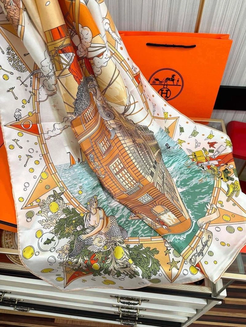 Real Hermes Scarf