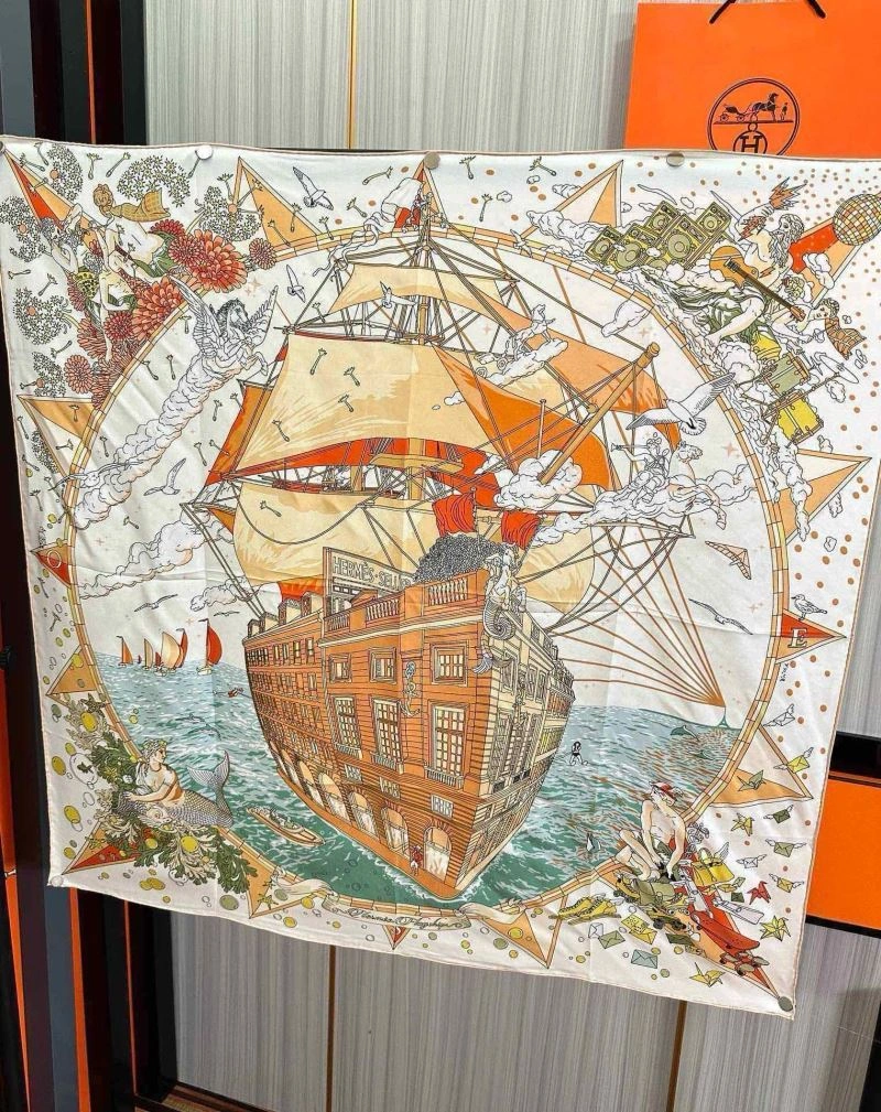 Real Hermes Scarf