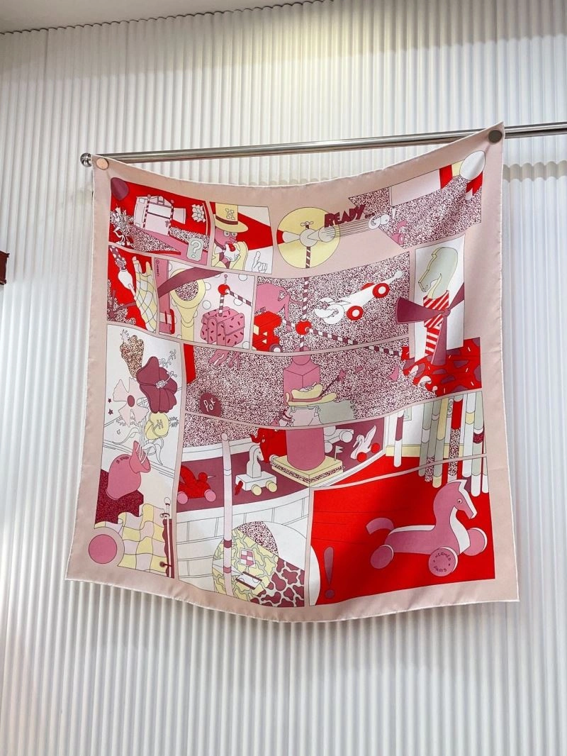 Brand-authenticated Hermes Scarf