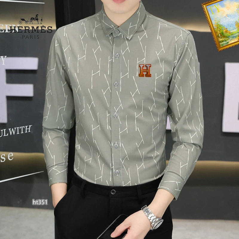 Brand-authenticated Hermes Shirts