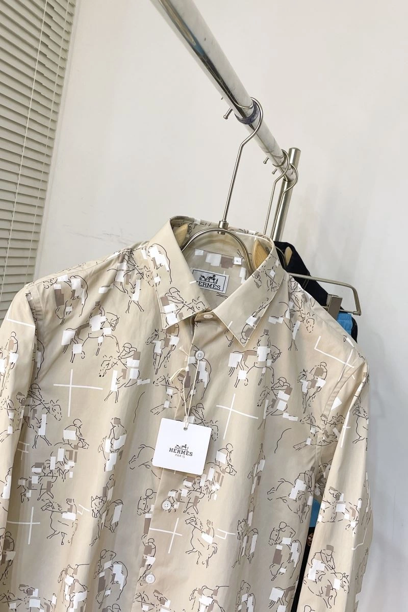 Brand-authenticated Hermes Shirts