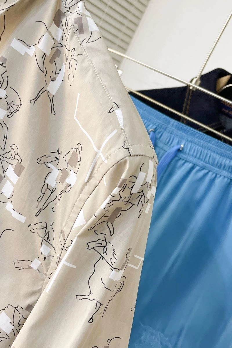 Brand-authenticated Hermes Shirts