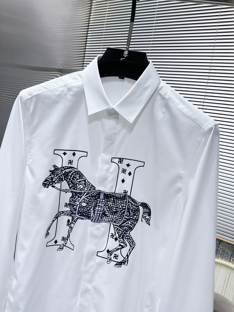 1:1 copy Hermes Shirts