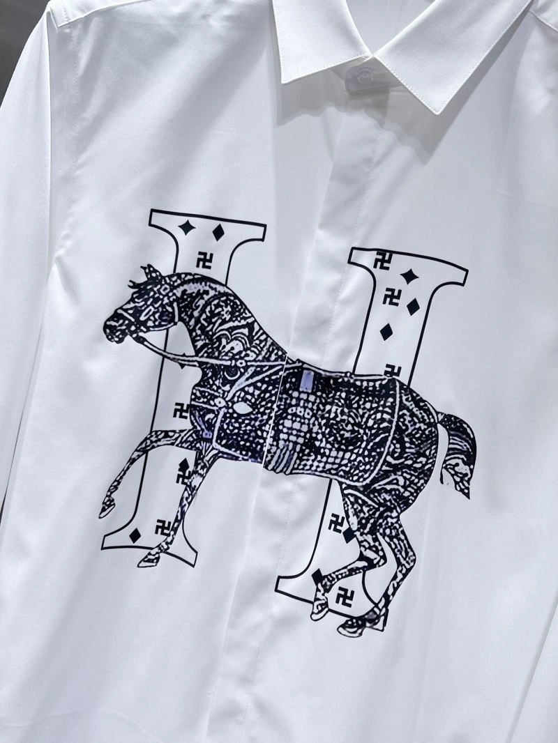 1:1 copy Hermes Shirts