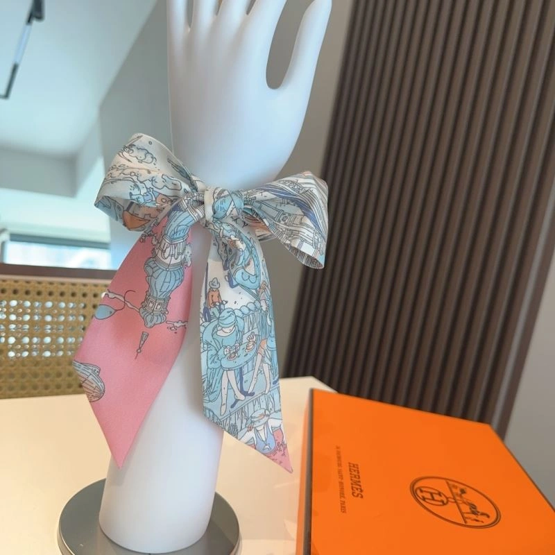 Brand-authenticated Hermes Silk