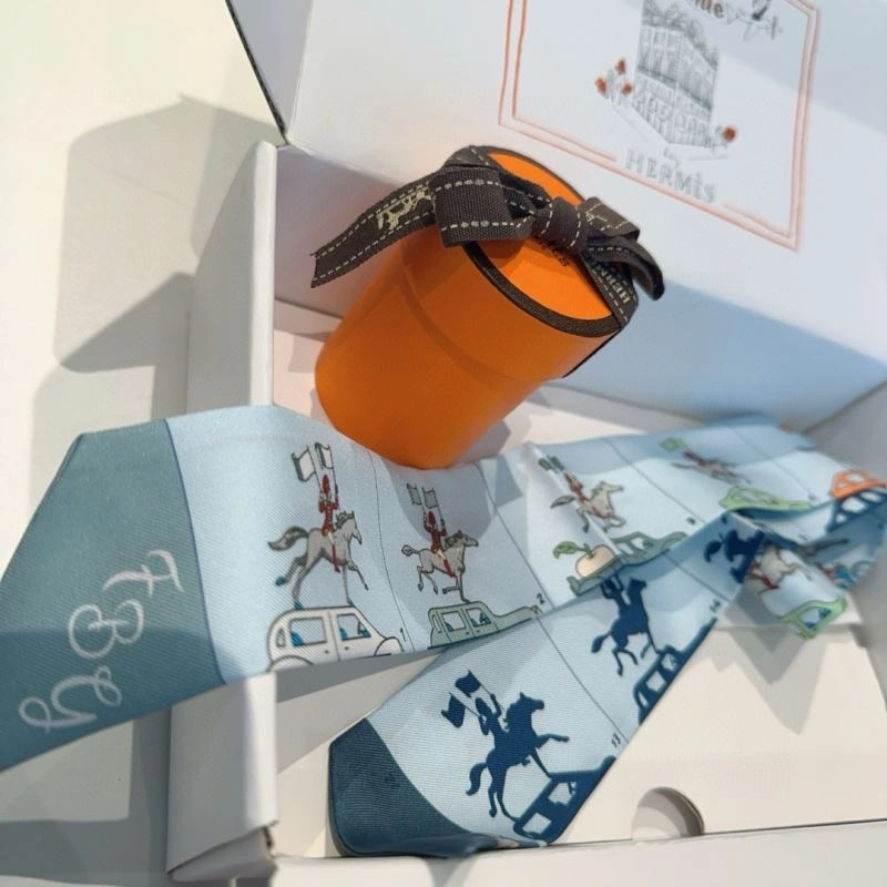 Brand-authenticated Hermes Silk