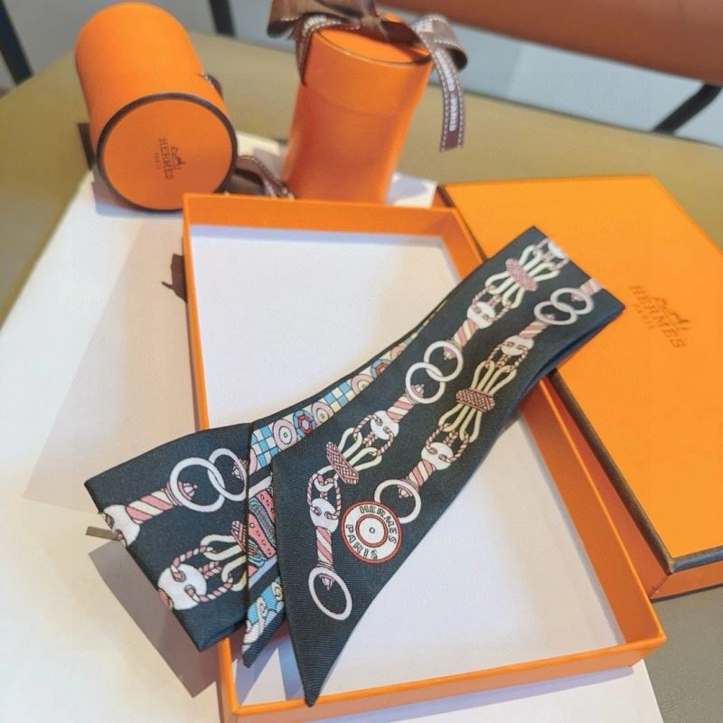 Brand-authenticated Hermes Silk