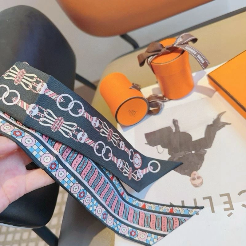 Brand-authenticated Hermes Silk